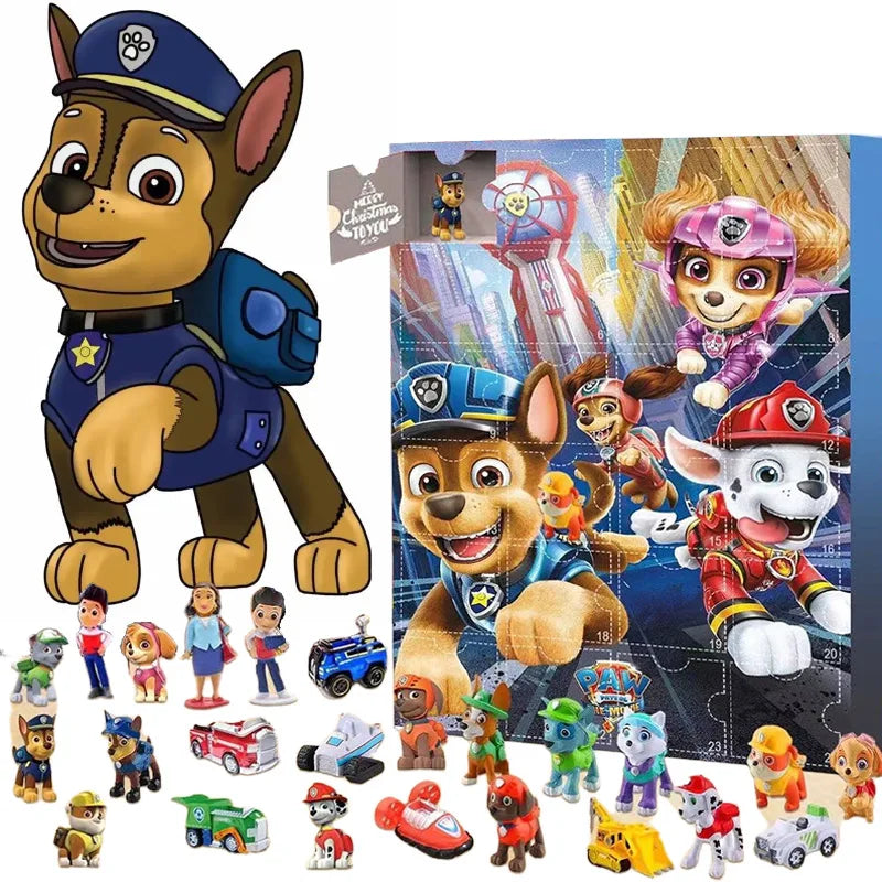 Paw Patrol Adventskalender mit 24 Figuren – Game.toys