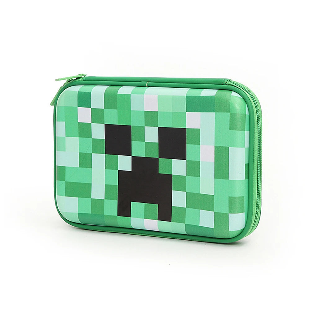 Stabile Minecraft Federmappe im Creeper Design – Game.toys