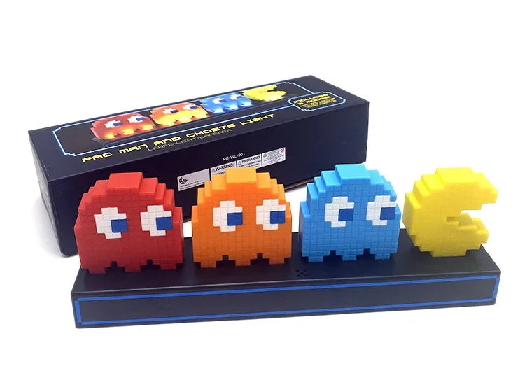 Pac Man Pixel Lampe Deko Licht – Game.toys