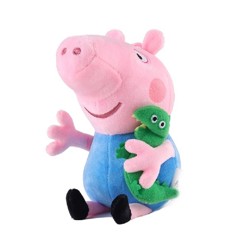 George Pig mit Dino Kuscheltier aus Peppa Wutz / Peppa Pig ca. 30cm ...