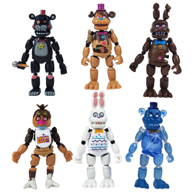 Five Nights at Freddys Action Figuren Set mit 6 Figuren – Game.toys