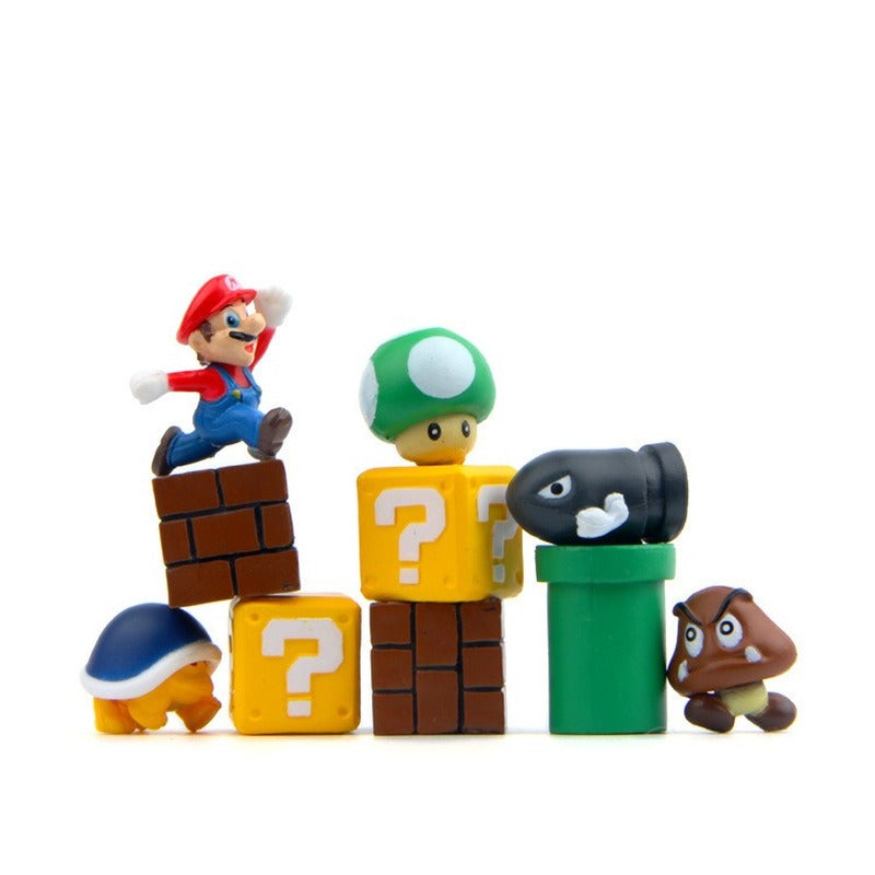 10er Set Super Mario Figuren (ca. 3.5 bis 5cm) – Game.toys
